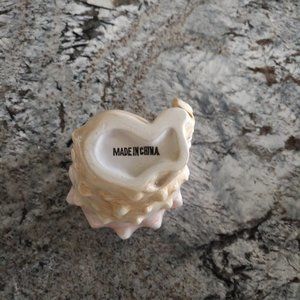 Dining | Ceramic Seashell Tea Set W Teapot Creamer Sugar | Poshmark